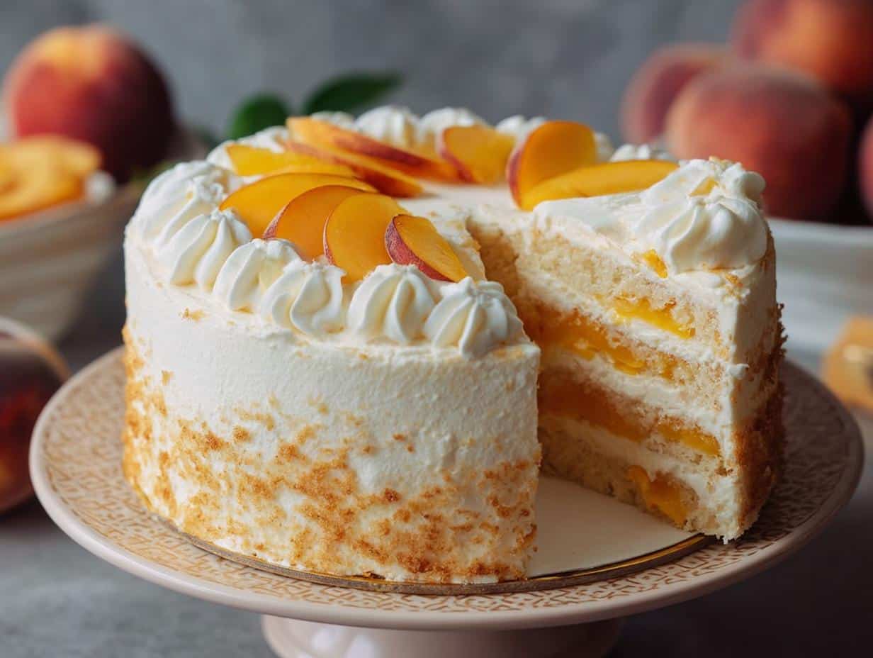 Torta de Durazno Esponjosa: Receta en 40 Minutos
