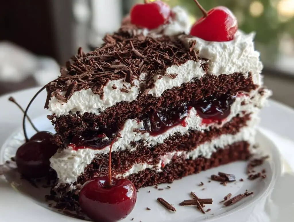 Torta Selva Negra Clásica: 6 pasos deliciosos - Recetas de abuela