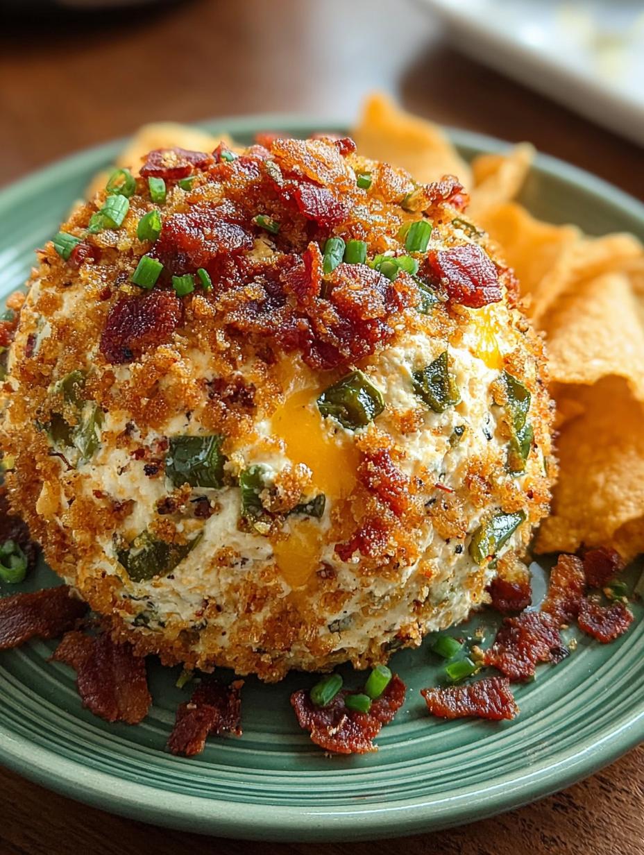 ¡Fabuloso! Jalapeño Popper Cheese Ball en 2 Horas - Recetas de abuela