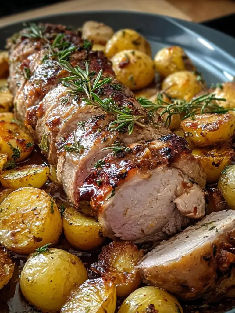 ¡Milagro! 1 jugoso Solomillo Cerdo Horno Con éxito - Recetas de abuela