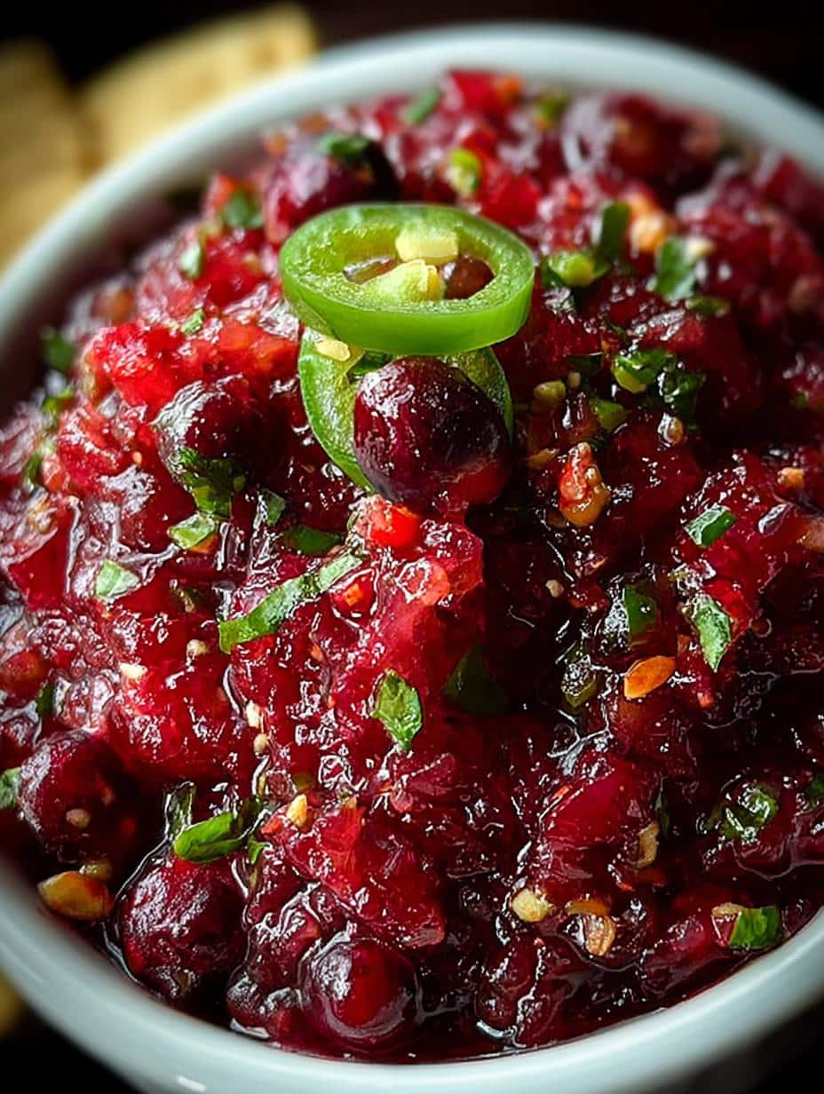 Sweet Spicy Cranberry Salsa: 1 Sabor Indomable - Recetas de abuela