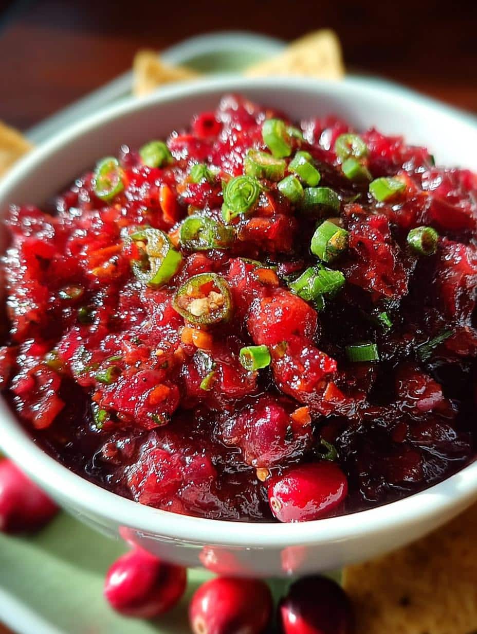Sweet Spicy Cranberry Salsa: 1 Sabor Indomable - Recetas de abuela