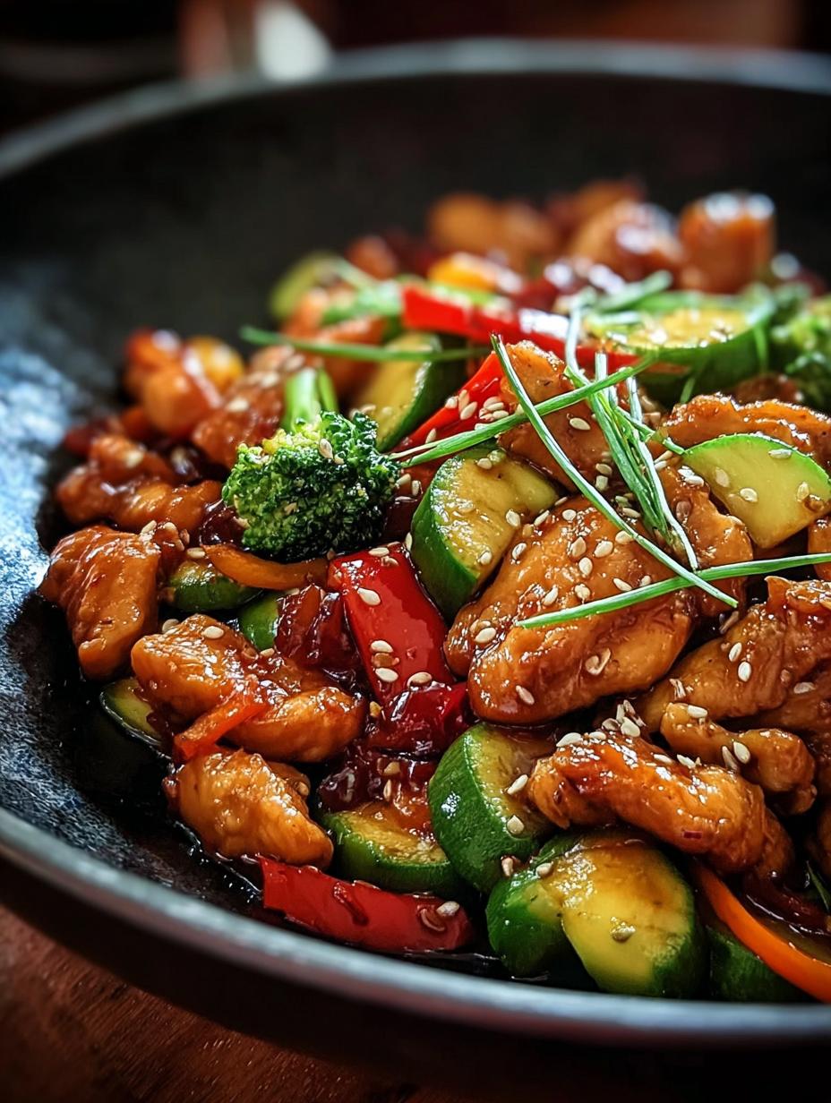 ¡Increíble Wok Pollo Con Verdura en 30 minutos! - Recetas de abuela
