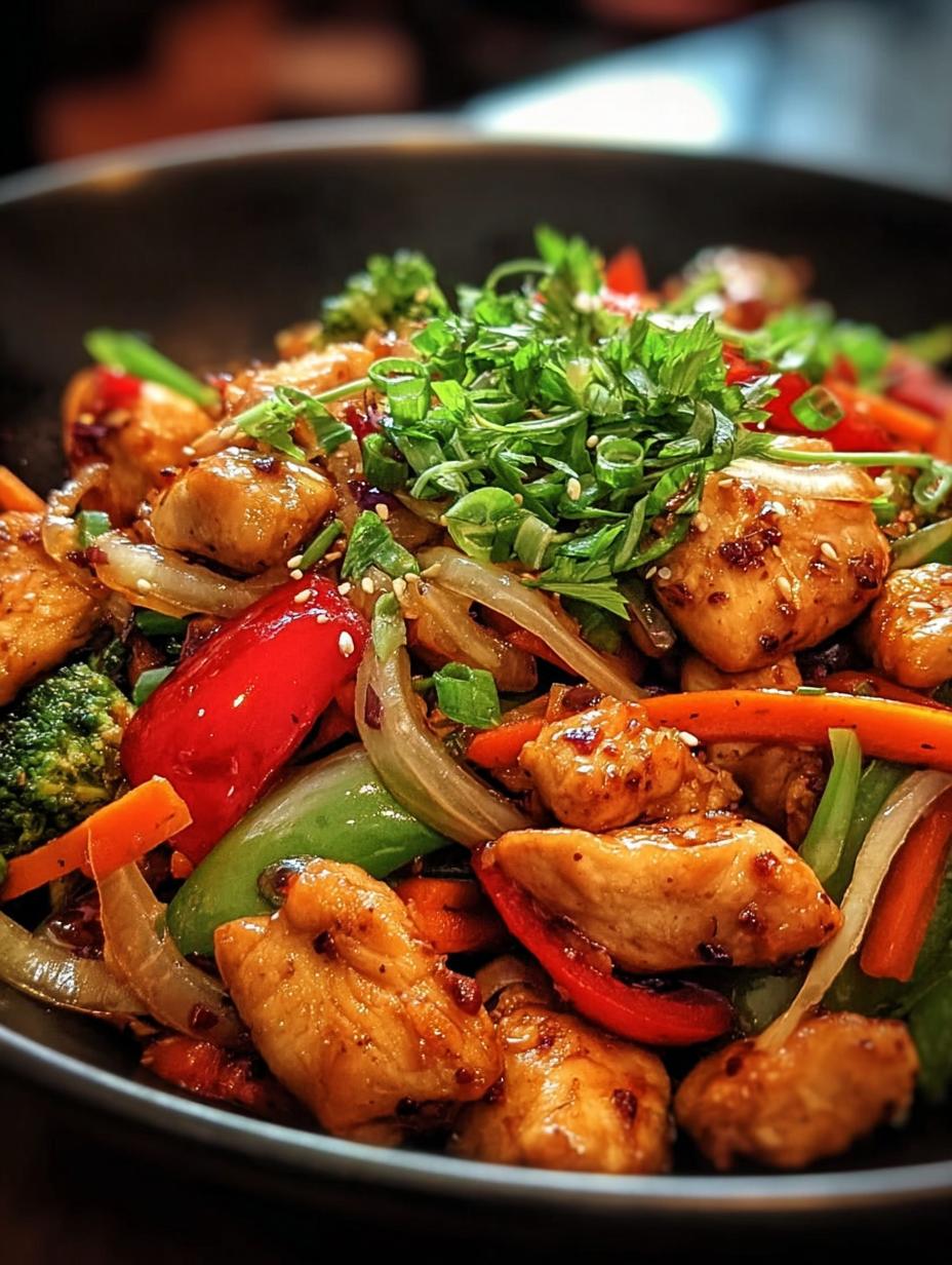 ¡Increíble Wok Pollo Con Verdura en 30 minutos! - Recetas de abuela