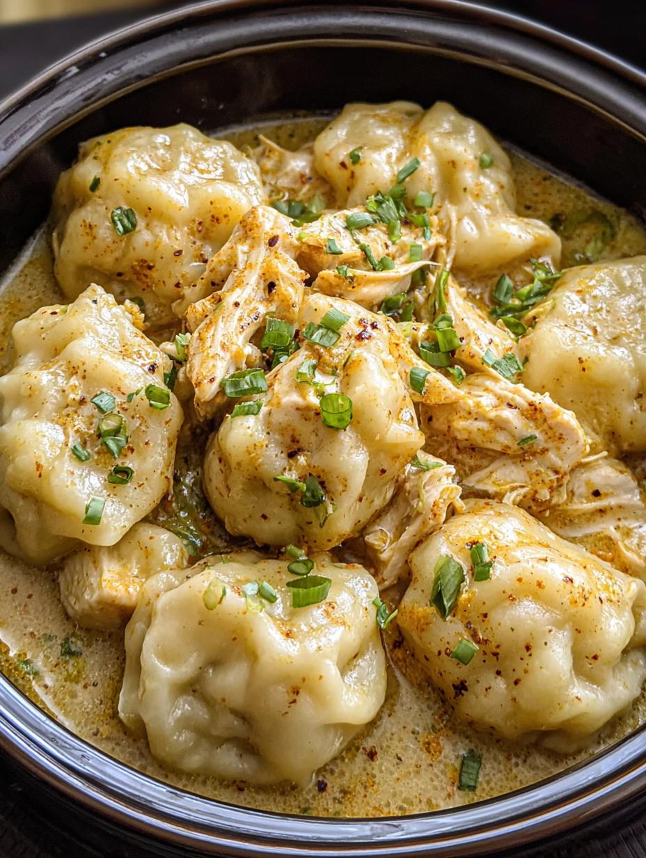 Crock Pot Chicken Dumplings: 1 Secreto ¡Poderoso! - Recetas de abuela