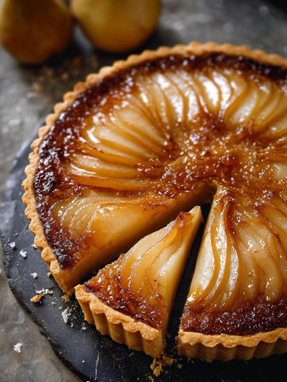 Deliciosa Tarta Pera Caramelizada: ¡1 Sabor Increíble! - Recetas de abuela