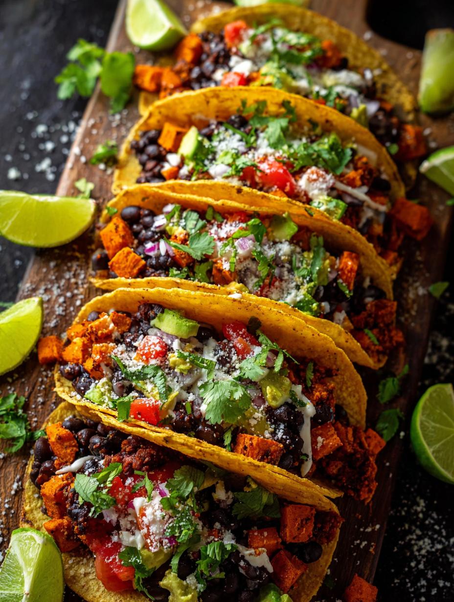 ¡Tacos Batata Frijoles Negros: 1 Sabor Mexicano Dulce! - Recetas de abuela