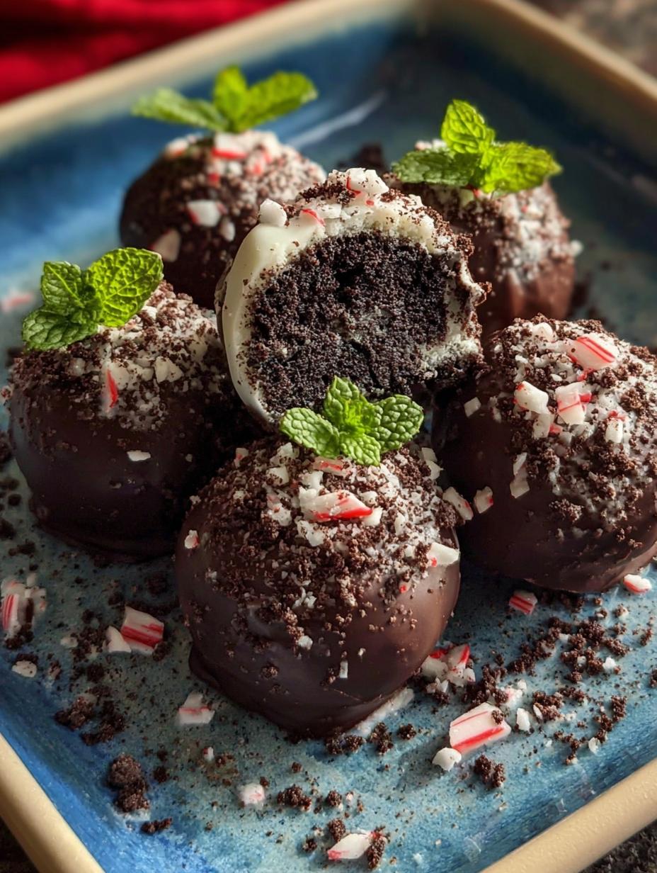¡Refrescantes Bolas Oreo Con Menta en 60 mins! - Recetas de abuela