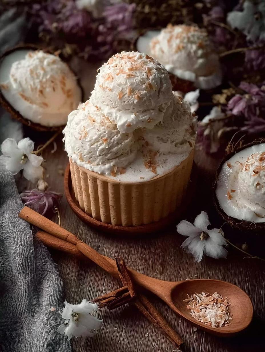 Helado Coco Facil: ¡Un placer tropical en 4 horas! - Recetas de abuela