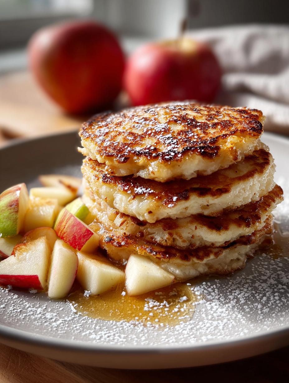 ¡Perfectas Tortitas Esponjosas Manzana en 1 paso! - Recetas de abuela