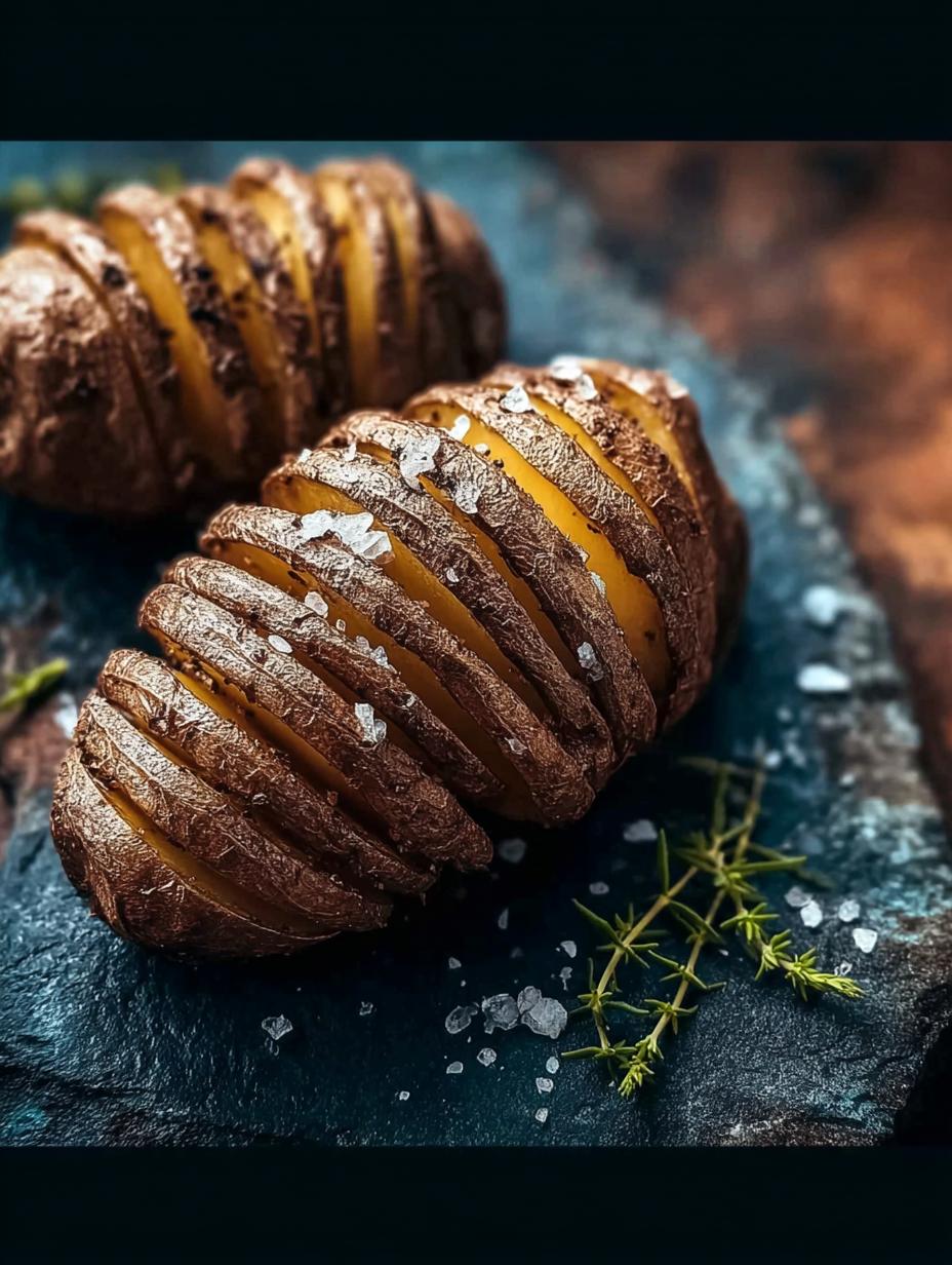 4 Papas Hasselback: Crujientes ¡Espectacular! - Recetas de abuela