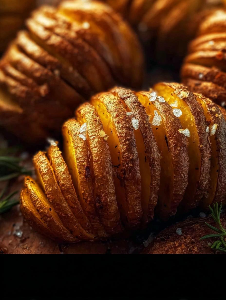 4 Papas Hasselback: Crujientes ¡Espectacular! - Recetas de abuela