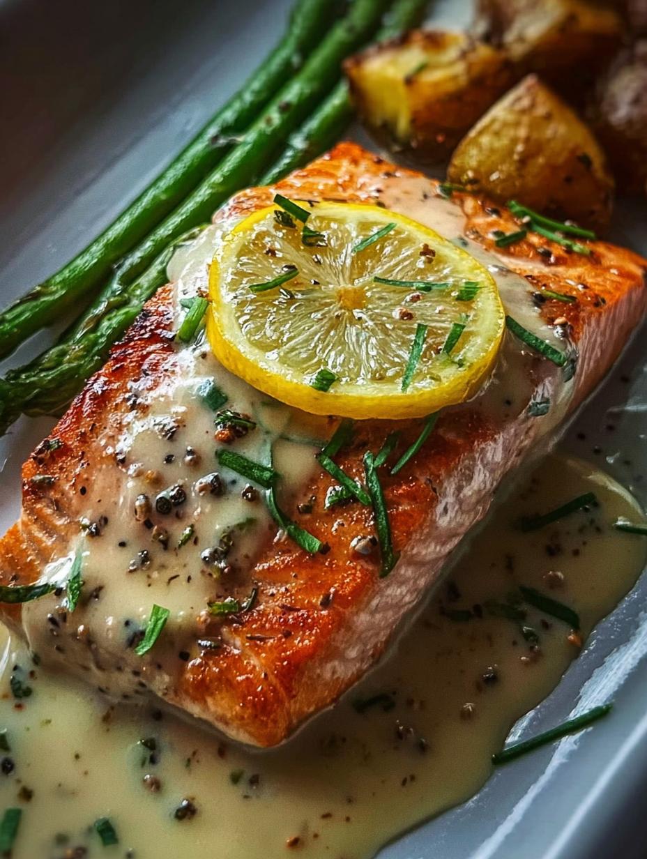 Salm Con Salsa Limón: 20 Minutos al Horno ¡Brutal! - Recetas de abuela