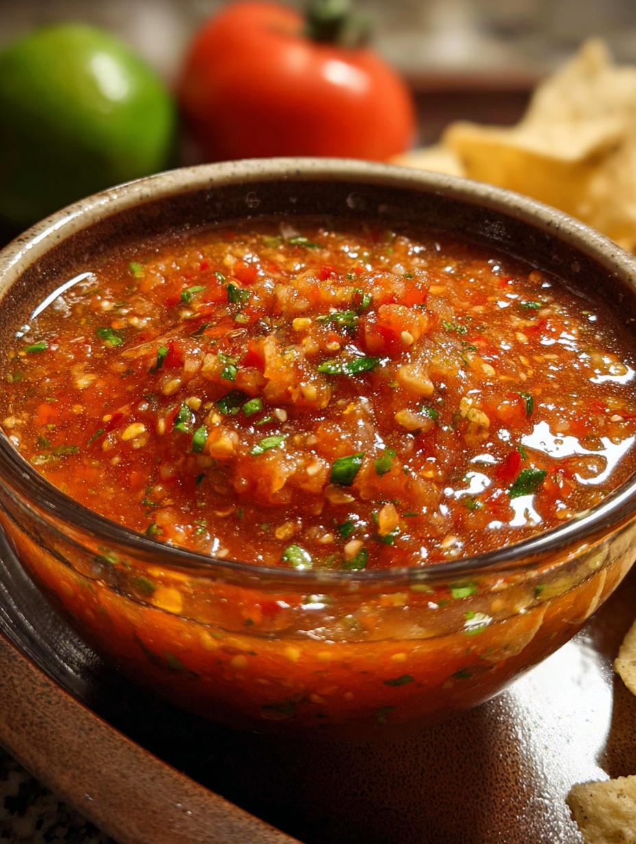 Salsa Picante Casera: El sabor mágico en 1 paso - Recetas de abuela