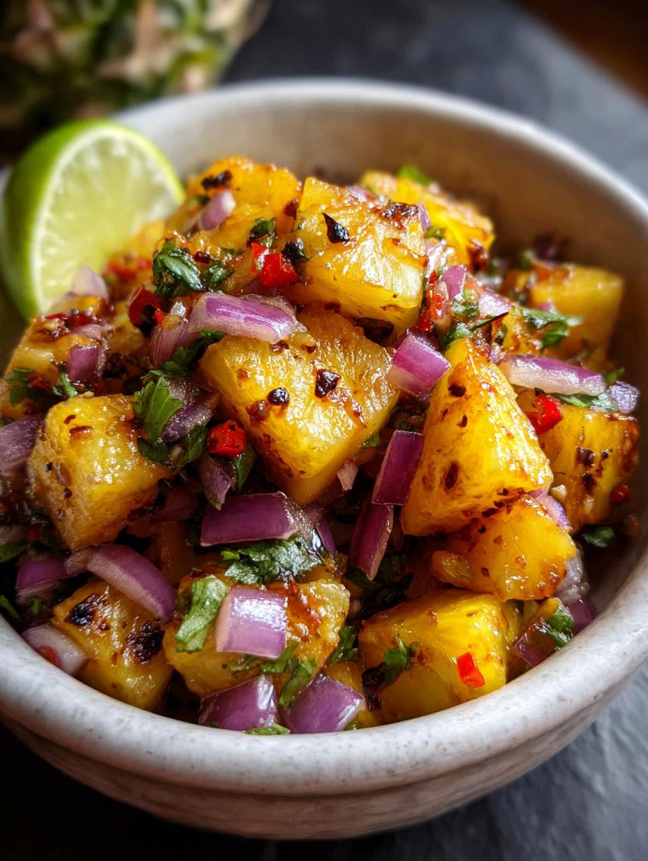 Salsa Piña Asada Cebolla: La Única Receta que Querrás - Recetas de abuela